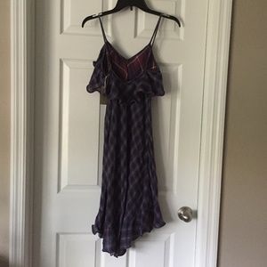 Max Studio | Dresses | New Max Studio London Cotton Plaid Flounce Dress ...